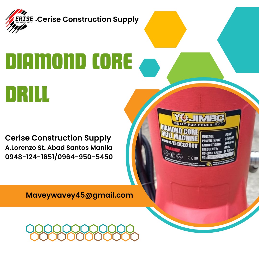 Diamond Core Drill, Commercial & Industrial, Construction Tools ...