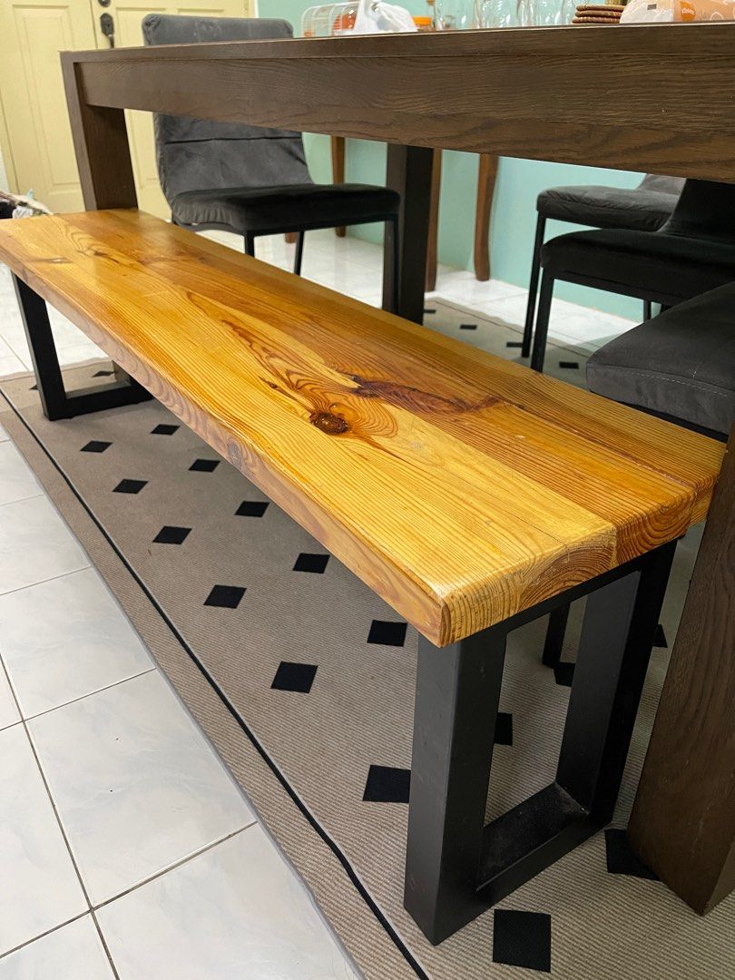 Dining Table Kayu, Furniture & Home Living, Furniture, Tables & Sets on ...