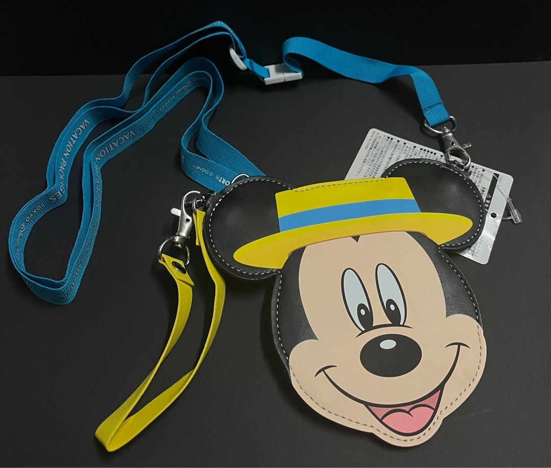 Disney Mickey Mouse ID Card Wallet Card Holder, Luxury, Bags & Wallets ...