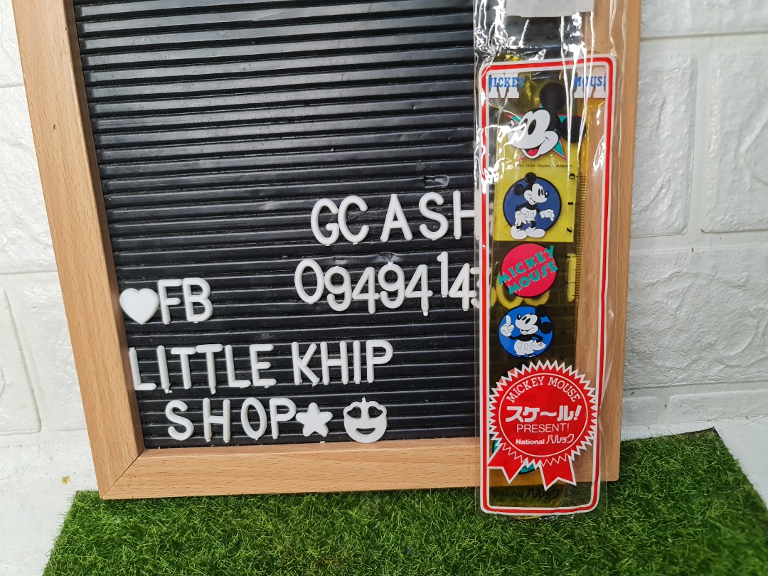 disney mickey mouse ruler, Hobbies & Toys, Memorabilia & Collectibles ...