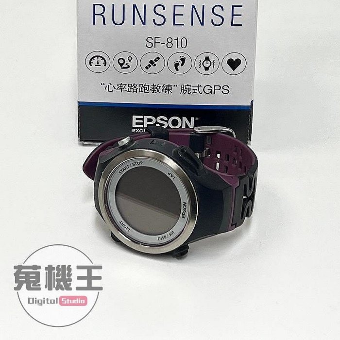 【蒐機王】EPSON Runsense SF-810 運動 GPS + 心率偵測的路跑手錶【歡迎舊3C折抵】C8184-6, 手機及配件, 智慧穿戴裝置及智慧手錶在旋轉拍賣
