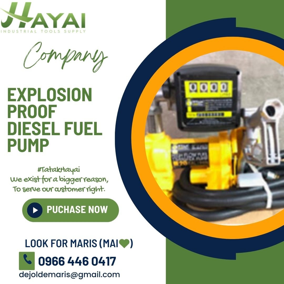 EXPLOSION PROOF DIESEL PUMP FUEL, Commercial & Industrial, Industrial ...