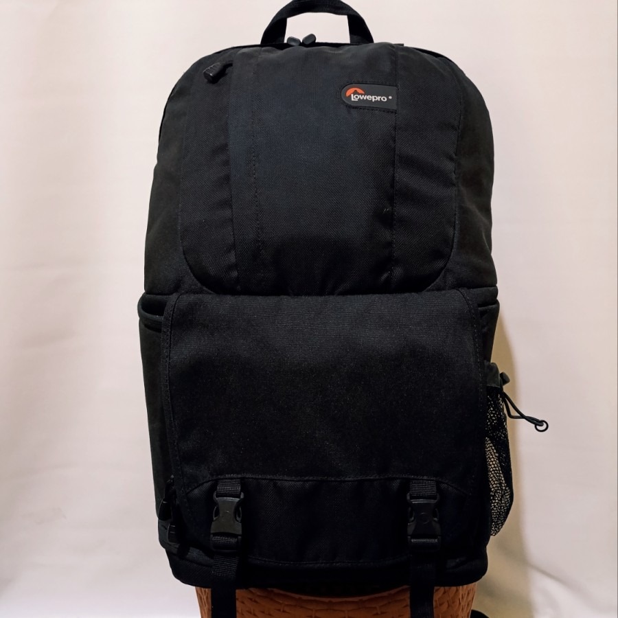 Fastpack 350 Full black, Fesyen Pria, Tas & Dompet , Ransel di Carousell