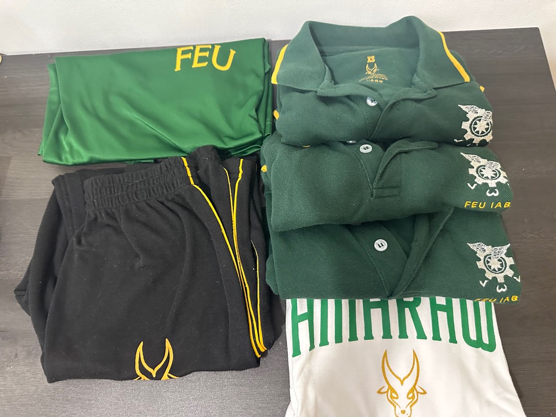 FEU UNIFORMS (Second hand), Women's Fashion, Tops, Shirts on Carousell