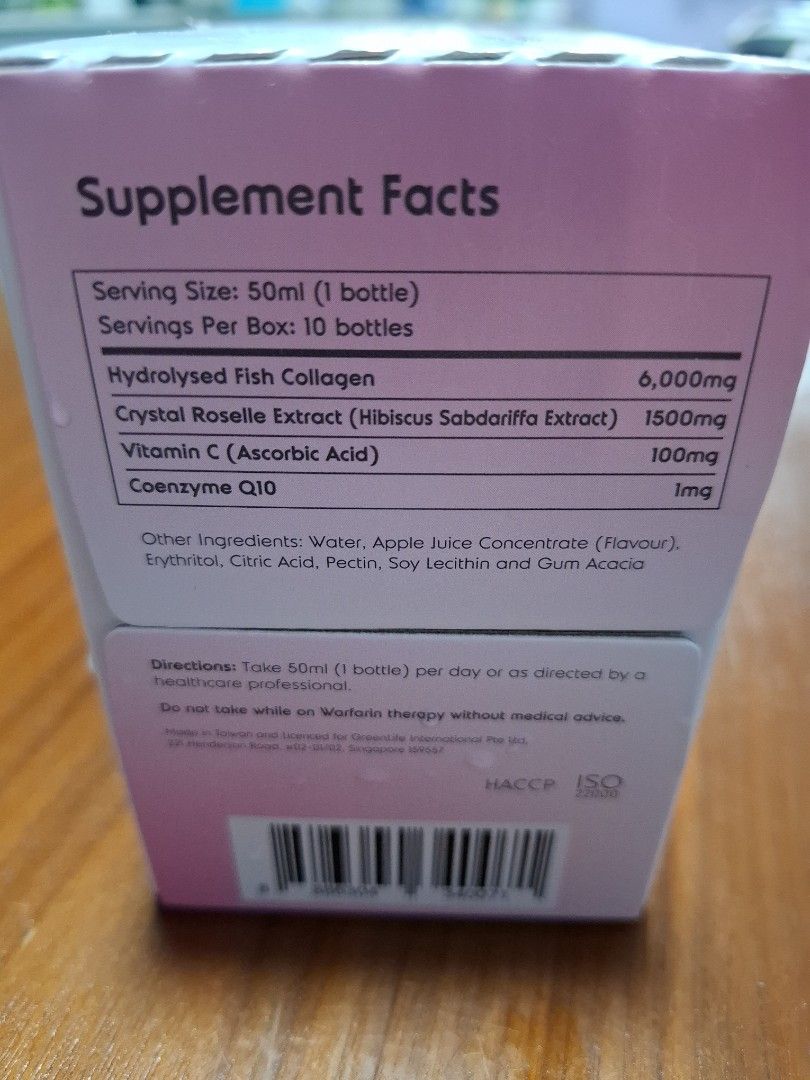 Greenlife Re-gen Hydra Collagen, Health & Nutrition, Health Supplements ...