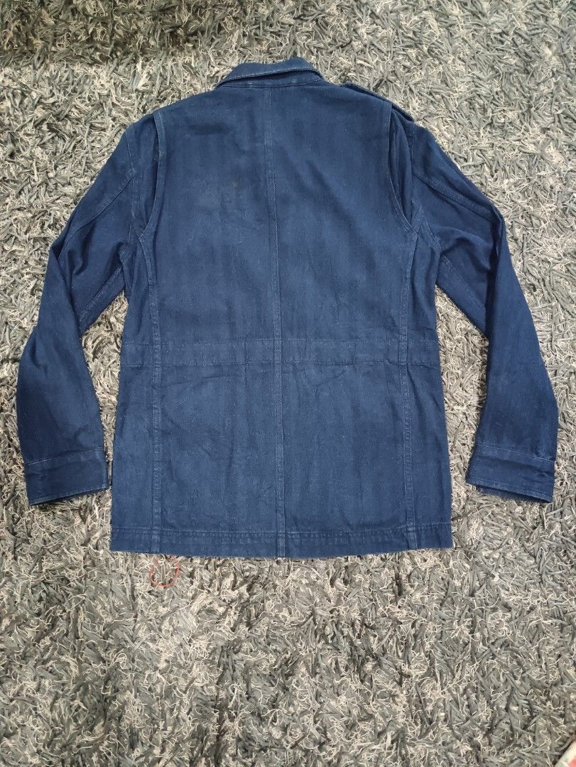 GU Work Wear Denim Chore Jacket, Men's Fashion, Coats, Jackets and ...