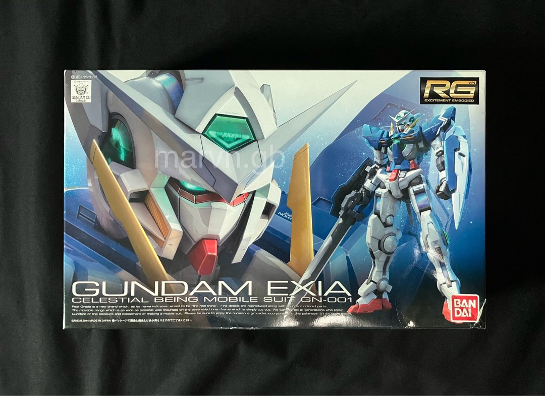 GUNDAM Exia RG 1/144, Hobbies & Toys, Toys & Games on Carousell