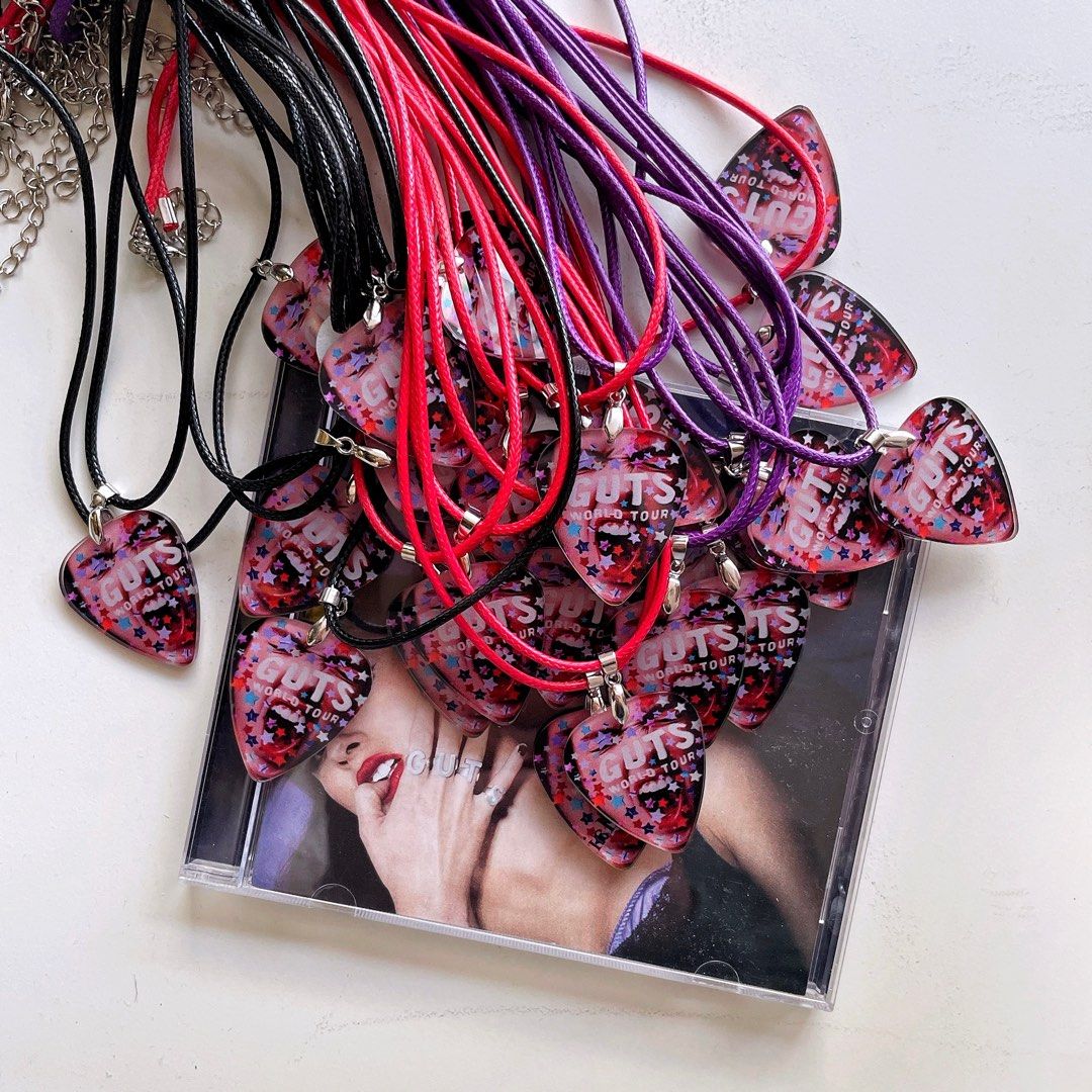 Guts World Tour Olivia Rodrigo Handmade Merch Merchandise Necklace ...