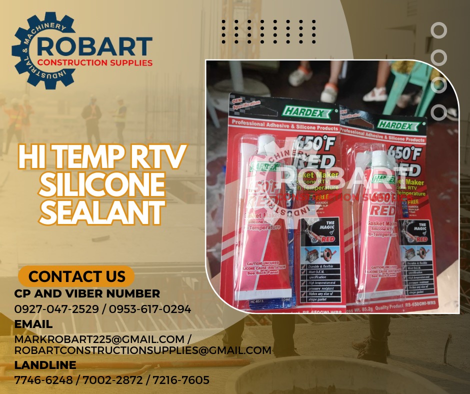 Hi Temp RTV Silicone Sealant, Commercial & Industrial, Construction ...