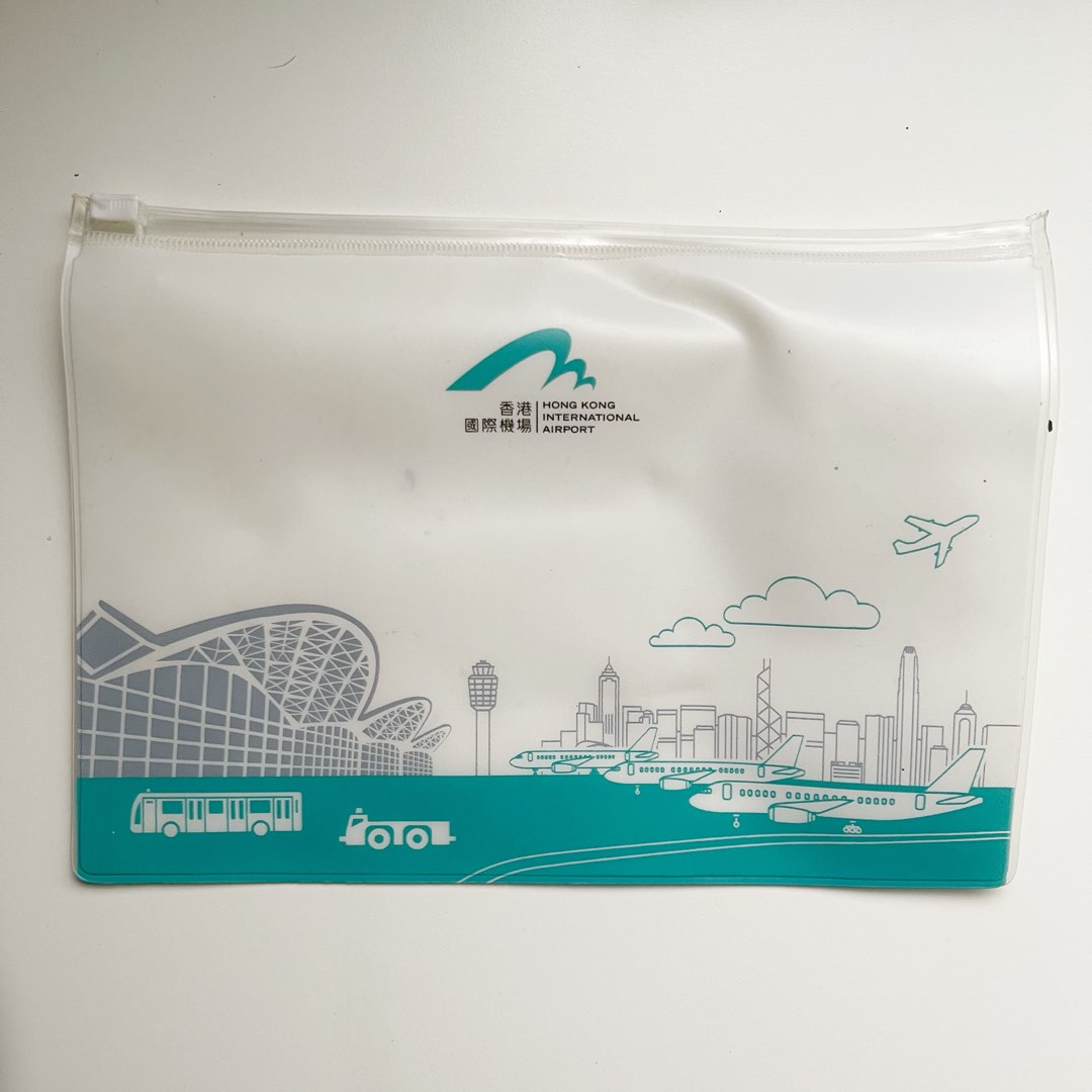 HONG KONG INTERNATIONL AIRPORT Pouch, Women's Fashion, Bags & Wallets ...