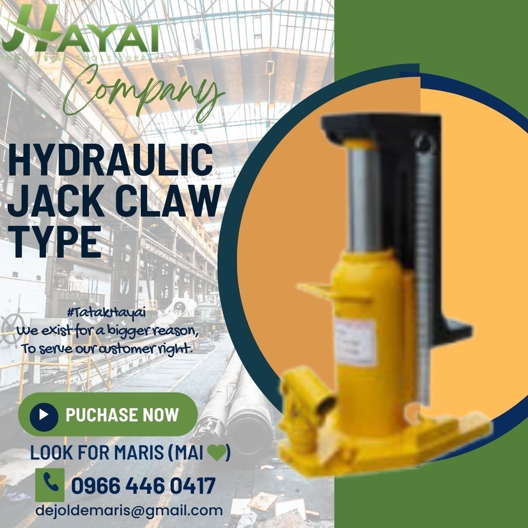 HYDRAULIC JACK CLAW TYPE, Commercial & Industrial, Construction Tools ...