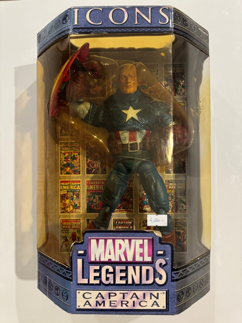 Icons Marvel Legends Captain America, Hobbies & Toys, Toys & Games on ...