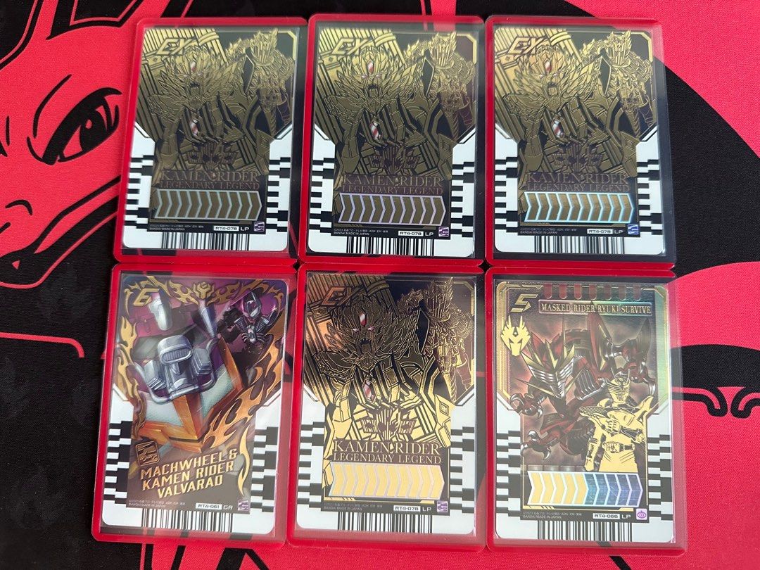 Kamen Rider Gotchard Phase 04 Ride Chemy Card Singles Gotcha Rare ...
