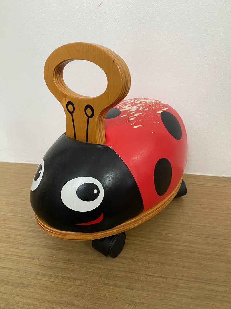 Ladybug Ride-on Toy, Hobbies & Toys, Toys & Games on Carousell