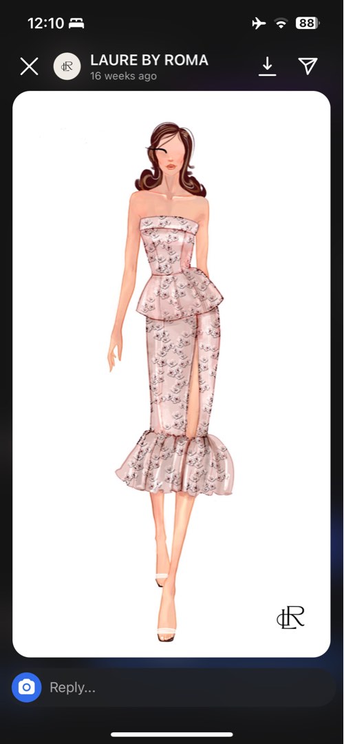 Laure by Roma Custom Set, Women's Fashion, Dresses & Sets, Sets or ...