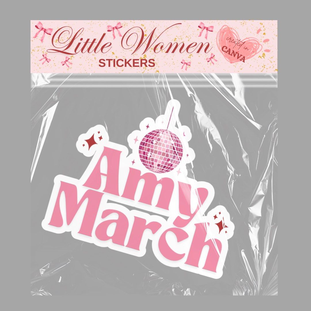 LITTLE WOMEN STICKERS | Digital Stickers | March sisters | Printable ...