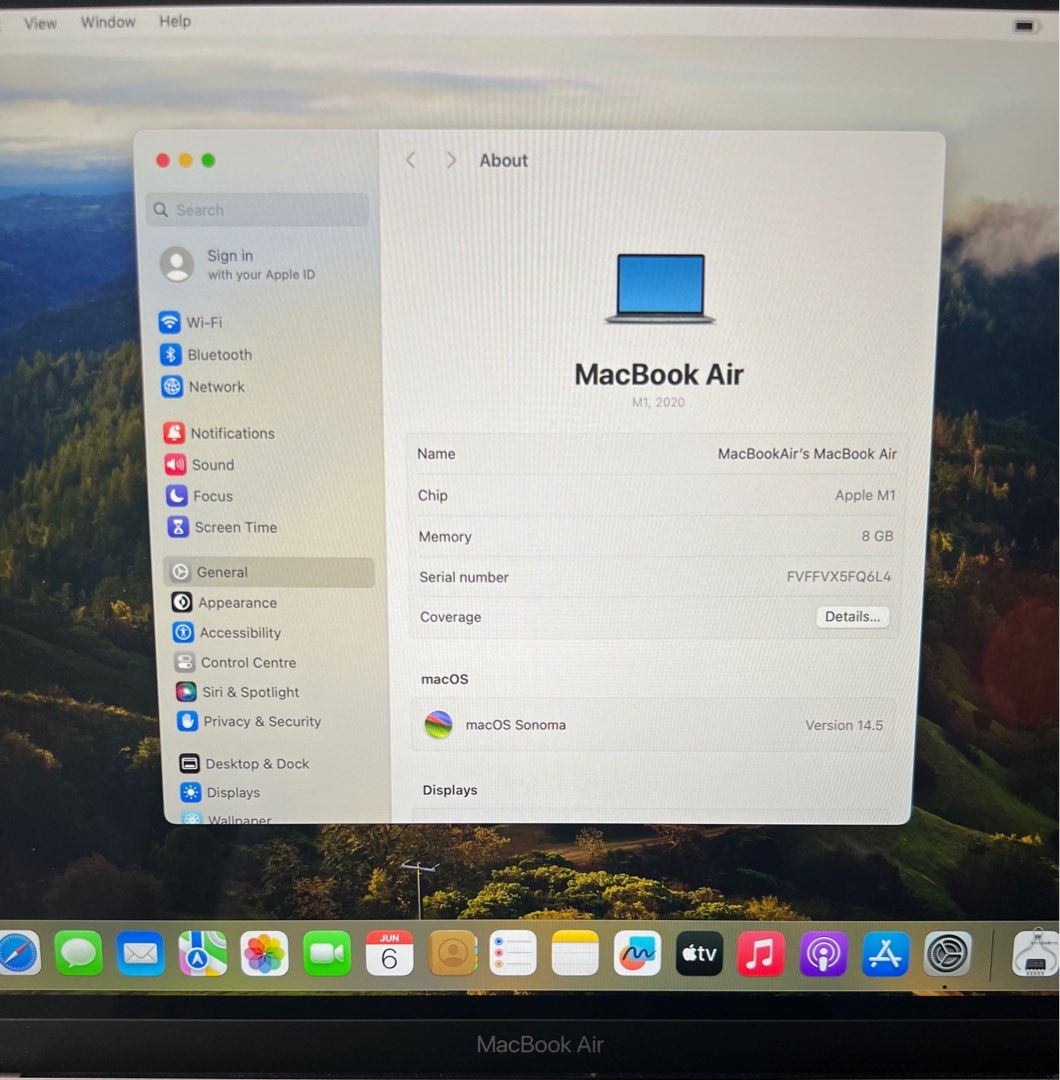 MacBook Air M1 (Cycle Count 55), Computers & Tech, Laptops & Notebooks on Carousell