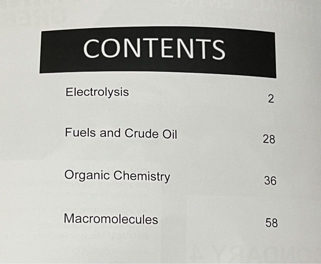 mavis tutorial o level pure chemistry revision packages + practice ...
