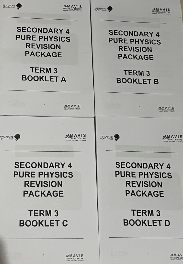 mavis tutorial o level pure physics revision packages, Hobbies & Toys, Books & Magazines ...
