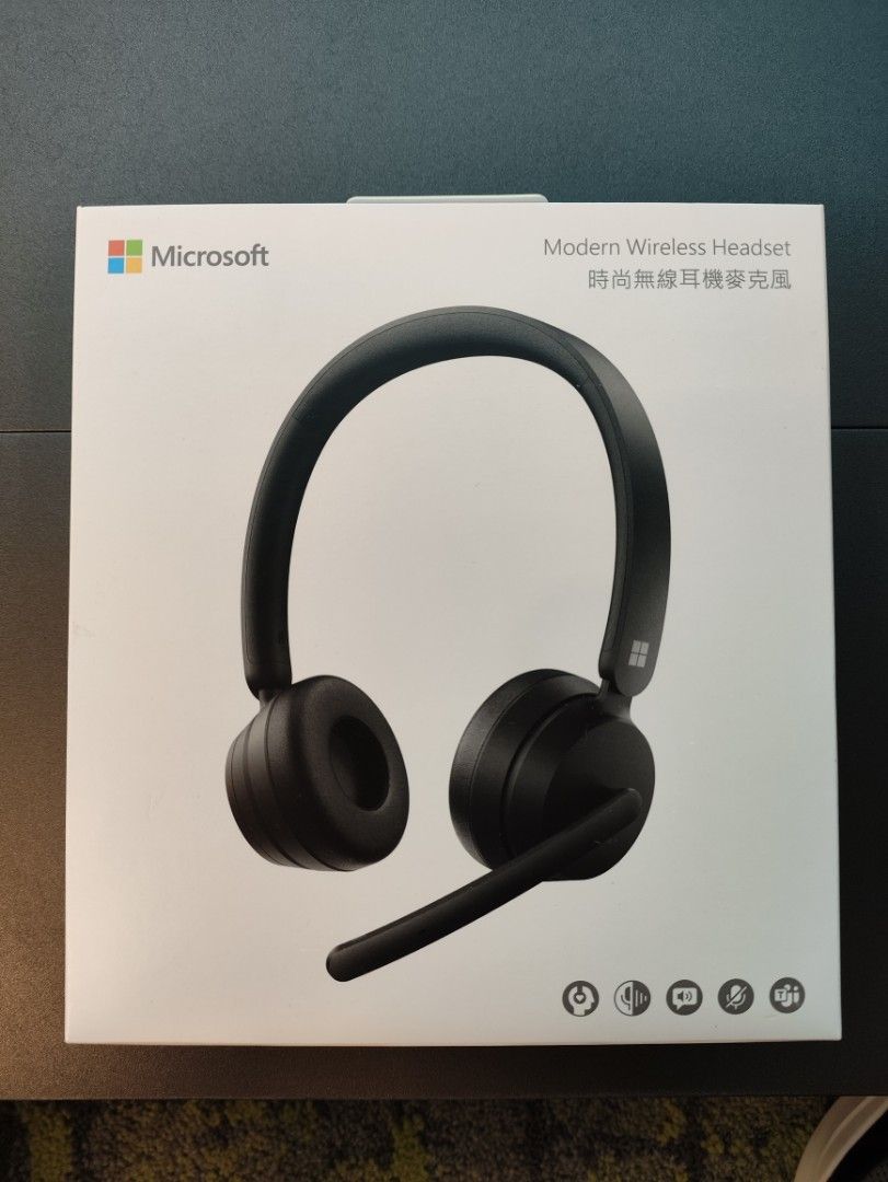 Microsoft Modern Wireless Headset, 音響器材, 頭戴式/罩耳式耳機 - Carousell
