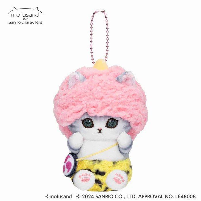 Mofusand x Sanrio Characters — Mini Mascot ( Goropikadon - Goro , Pika ...