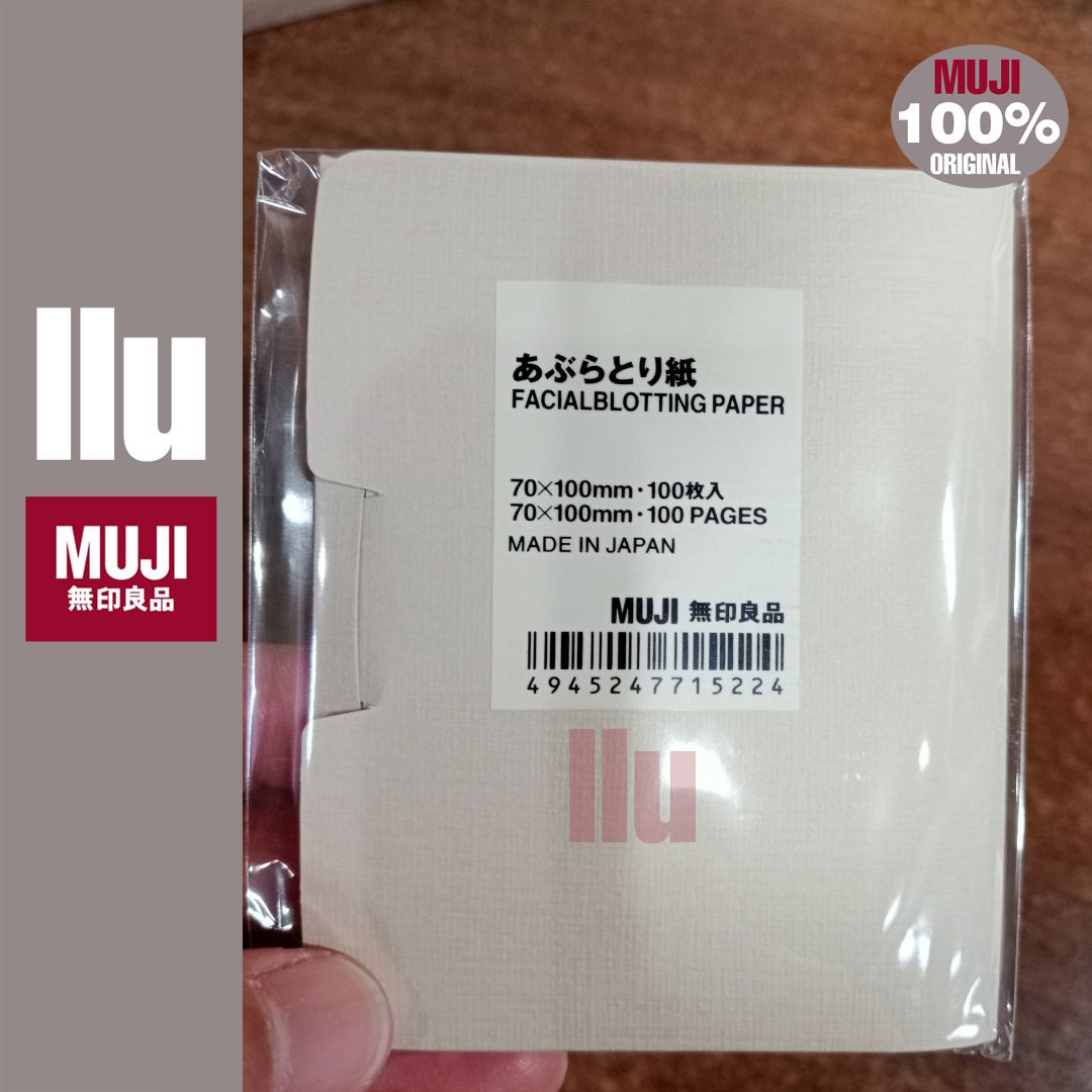 Muji Facial Blotting Paper, Beauty & Personal Care, Face, Makeup on ...
