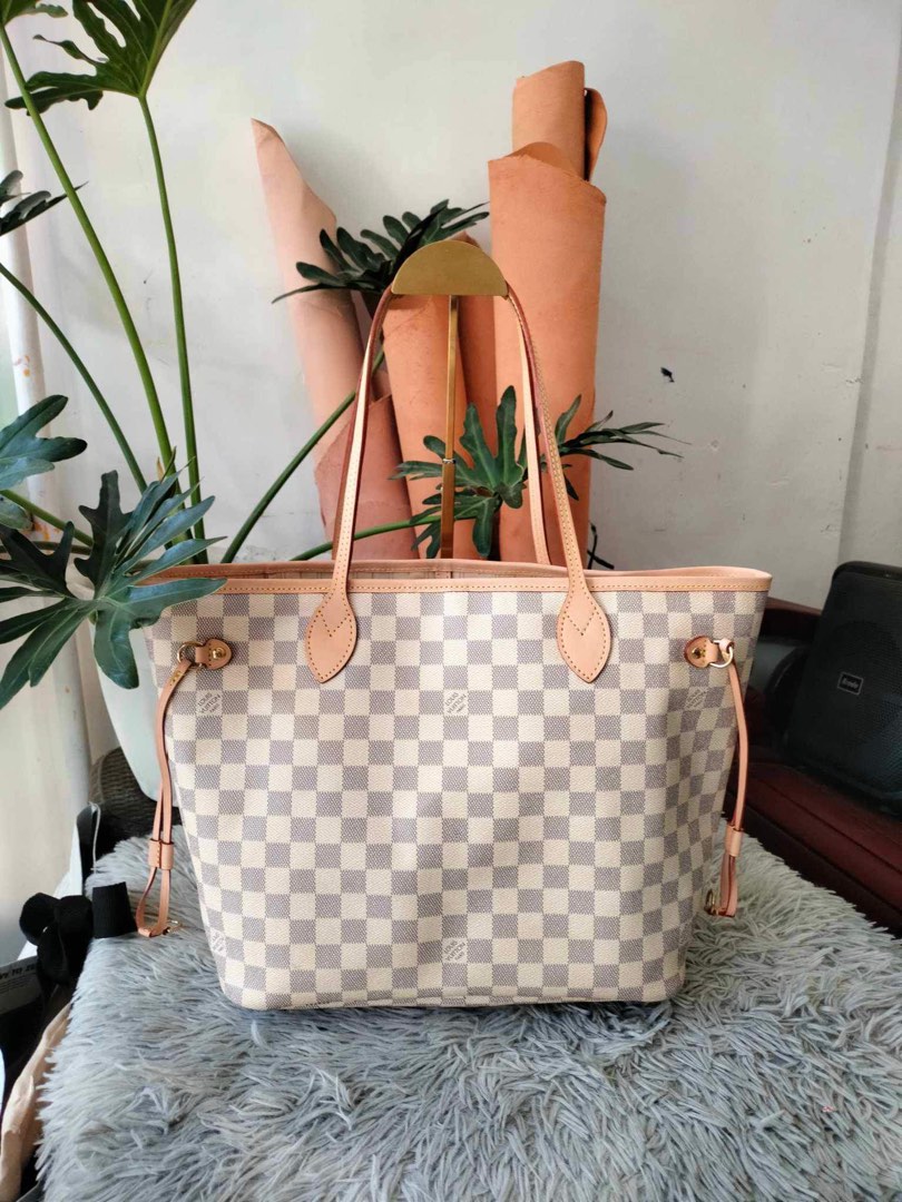 Neverfull azure AUTHENTIC, Luxury, Bags & Wallets on Carousell