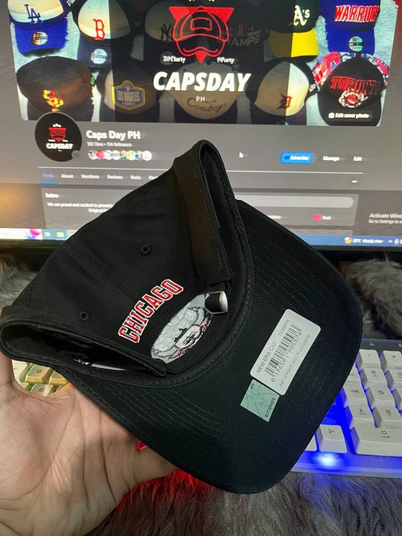 New Era Caps Chicago Bulls Multi Logos 9Forty Adjustable Cap, Men's ...