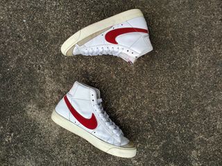 Nike Blazer Mid 77 Brick Red, Men's Fashion, Footwear, Sneakers on ...