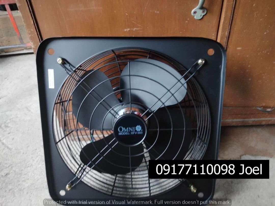 Omni Wall Mount Industrial Exhaust Fan, Commercial & Industrial ...