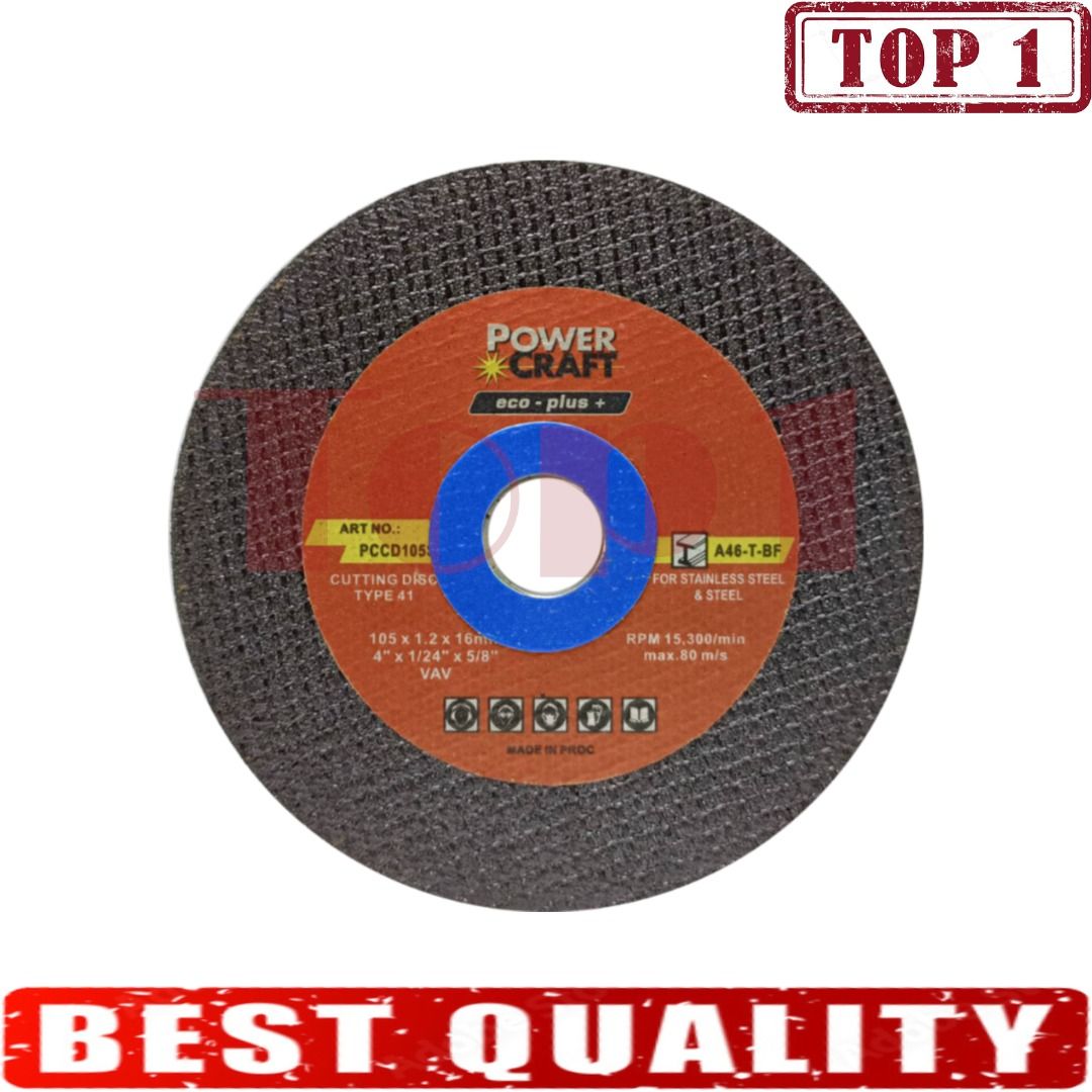 Original Powercraft Cutting Disc For Stainless steel 4" Heavy Duty Sold ...