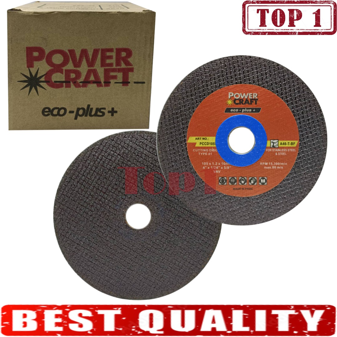 Original Powercraft Cutting Disc For Stainless steel 4" Heavy Duty Sold ...