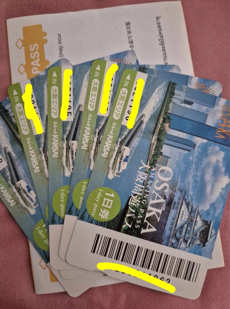 osaka amazing pass valid till june 2024, Tickets & Vouchers, Event ...