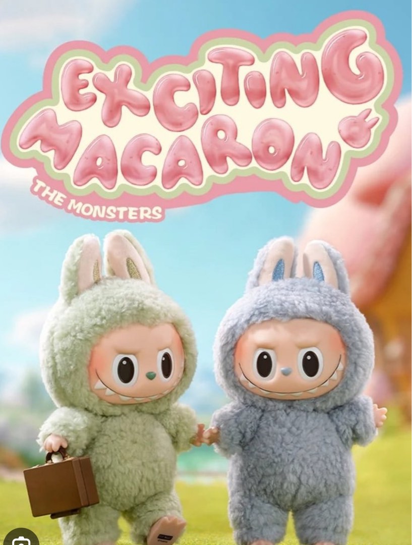 Pop Mart Labubu Exciting Macaron Pendant, Hobbies & Toys, Toys & Games ...