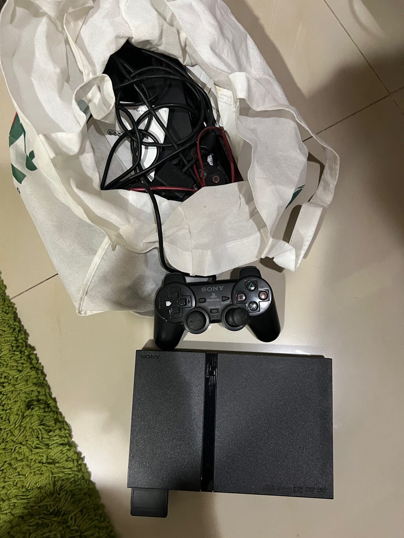 Ps 2 full set with game, Video Gaming, Video Game Consoles, PlayStation ...