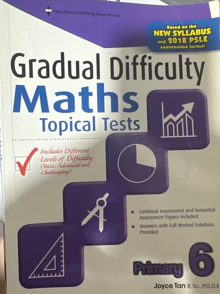 PSLE Maths Topical Tests, Hobbies & Toys, Books & Magazines, Assessment ...