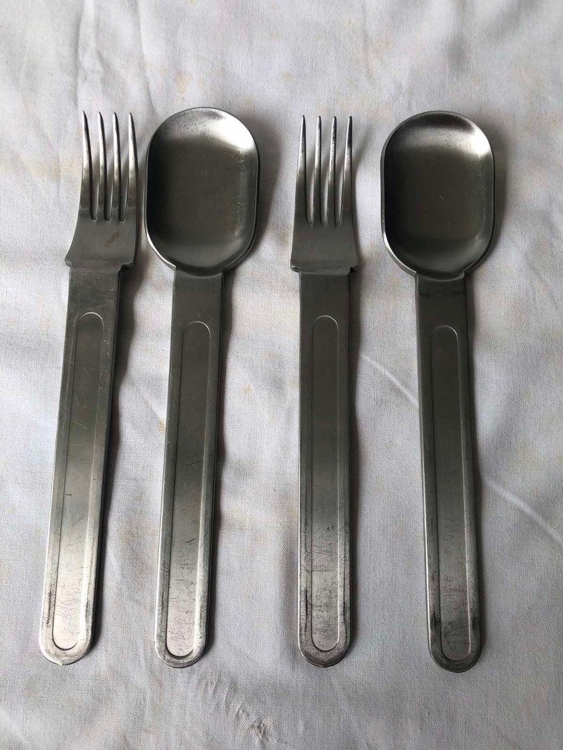 Rare Mid-Century Modern Inox Pran 18/10 Stainless 24 Pcs Flatware Italy ...