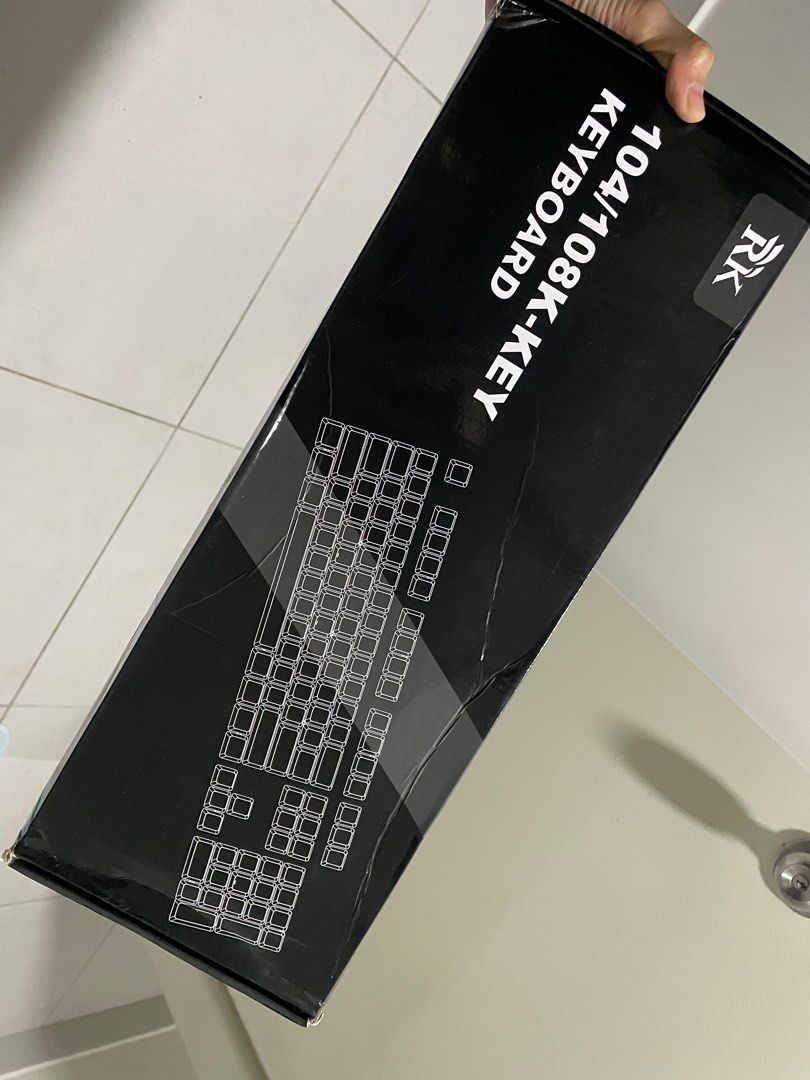 RK Royal Kludge RK108 Wireless, Computers & Tech, Parts & Accessories ...