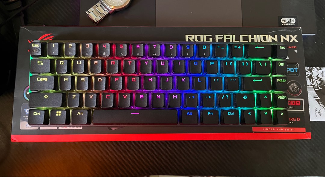 ROG Falchion NX RED SWITCH, Computers & Tech, Parts & Accessories ...