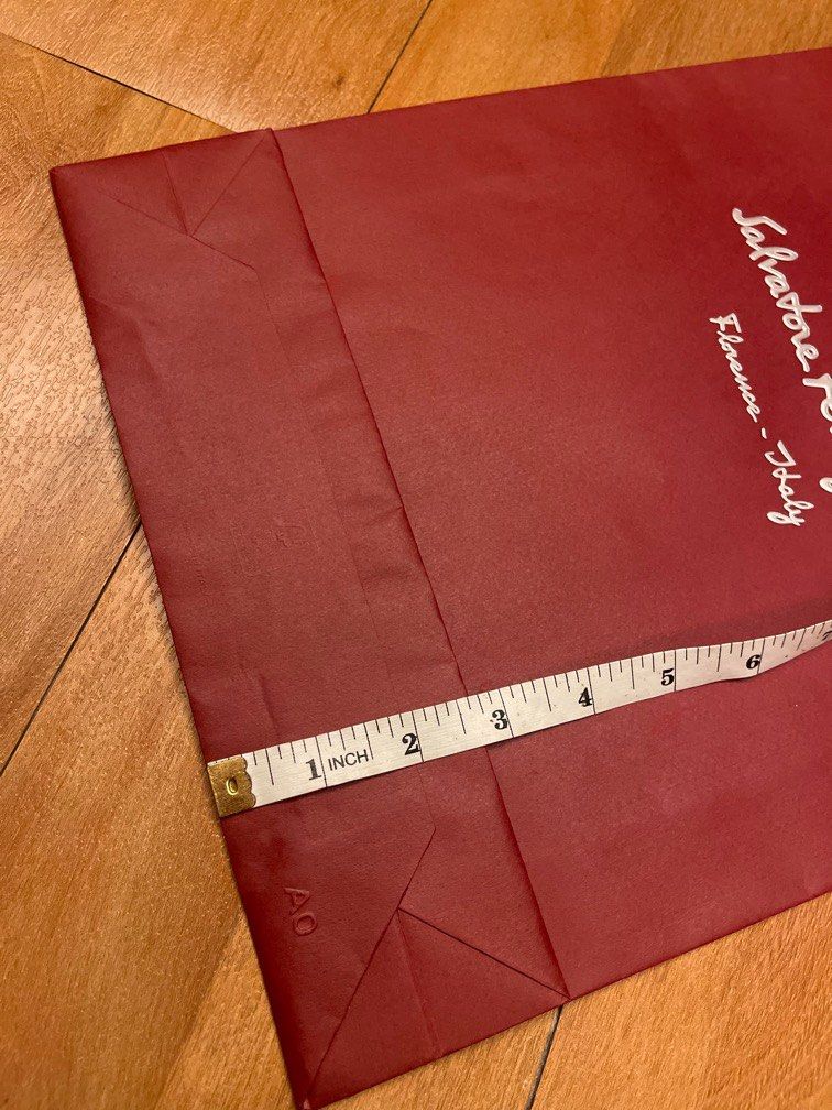 Salvatore Ferragamo paper bag, Everything Else, Others on Carousell