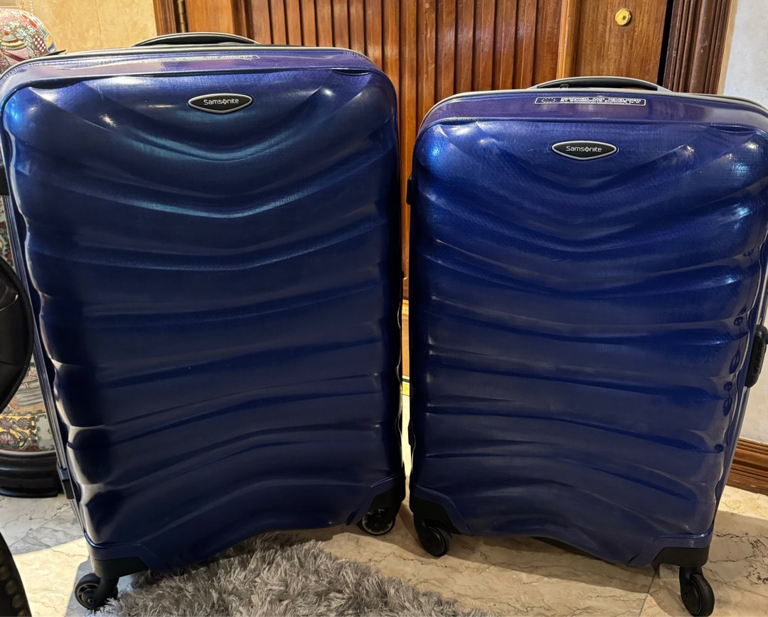Samsonite Firelite Spinner Curve Large and Medium Luggage, Hobbies ...