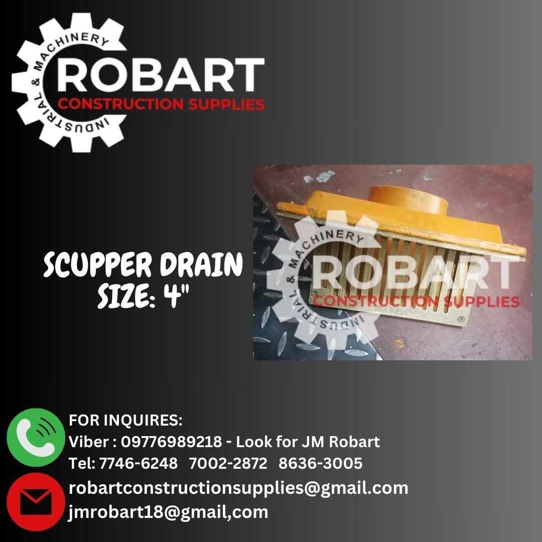 SCUPPER DRAIN, Commercial & Industrial, Construction Tools & Equipment ...
