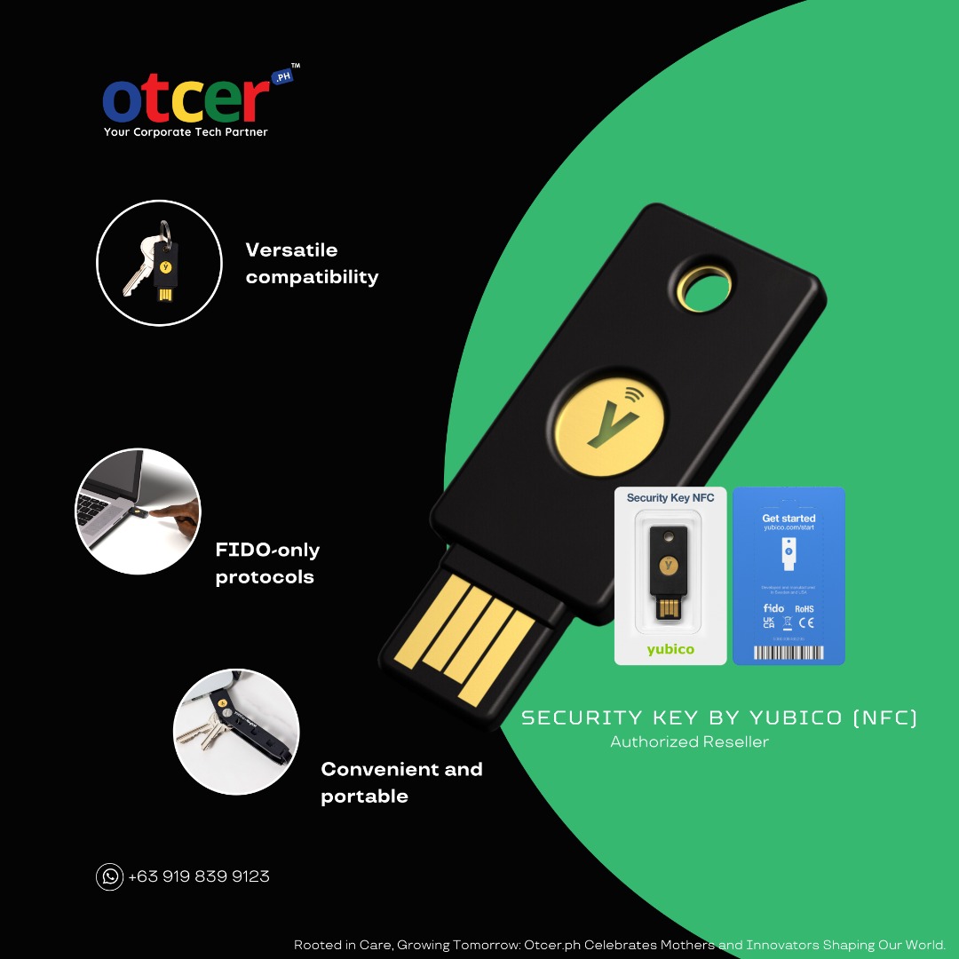 Security Key NFC by Yubico, Computers & Tech, Office & Business ...