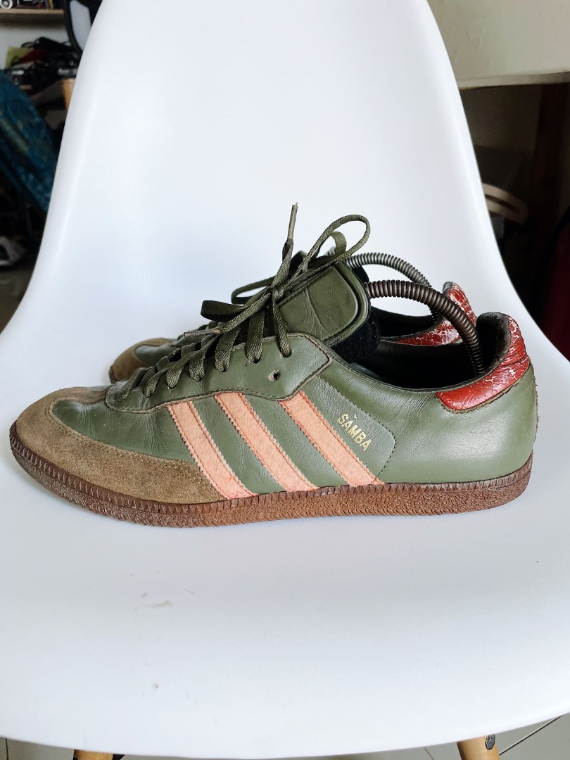 Sepatu Sneaker Adidas Samba Army Vintage Authentic Second Original ...