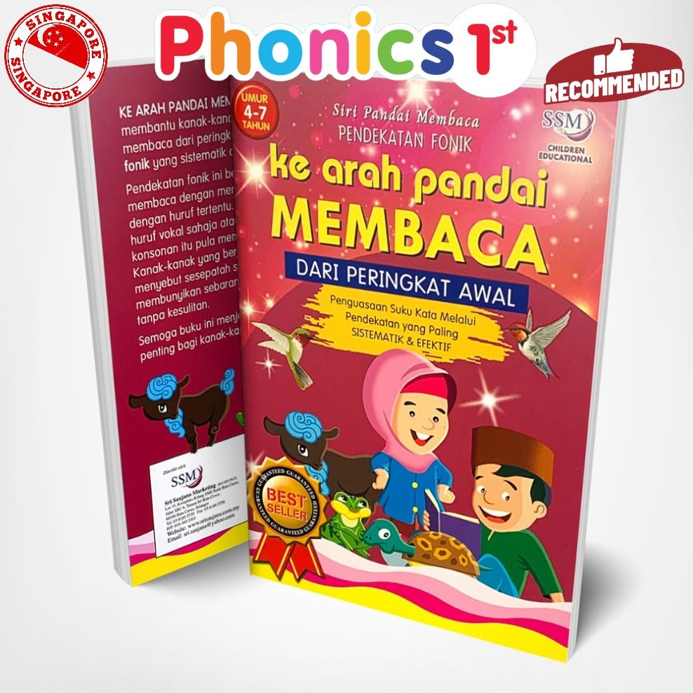Siri Buku Pandai Membaca Pendekatan FONIK(phonics) - Ke Arah Pandai ...