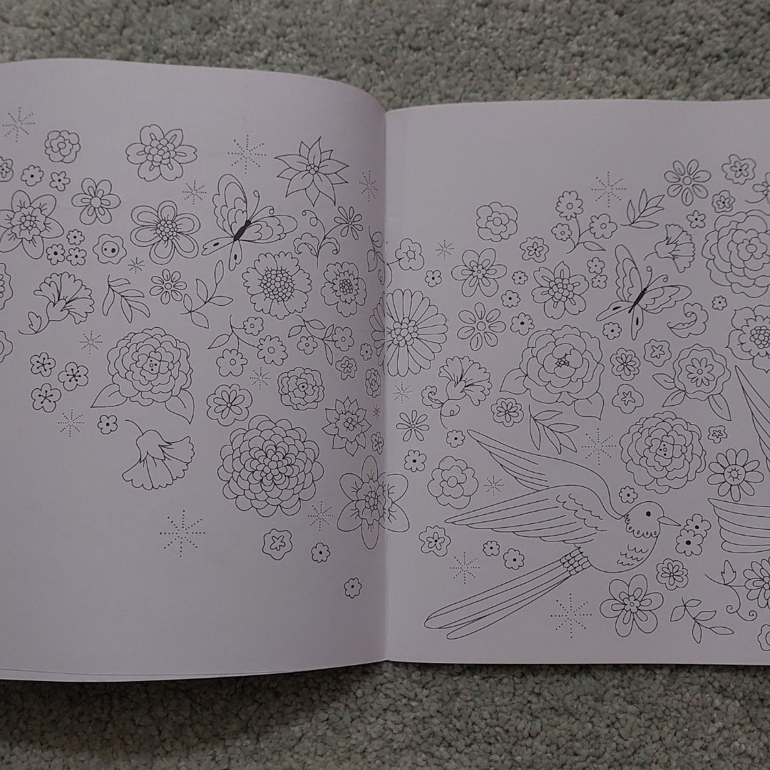 [Slightly Used] Coloring Book, Hobbies & Toys, Stationary & Craft, Art ...