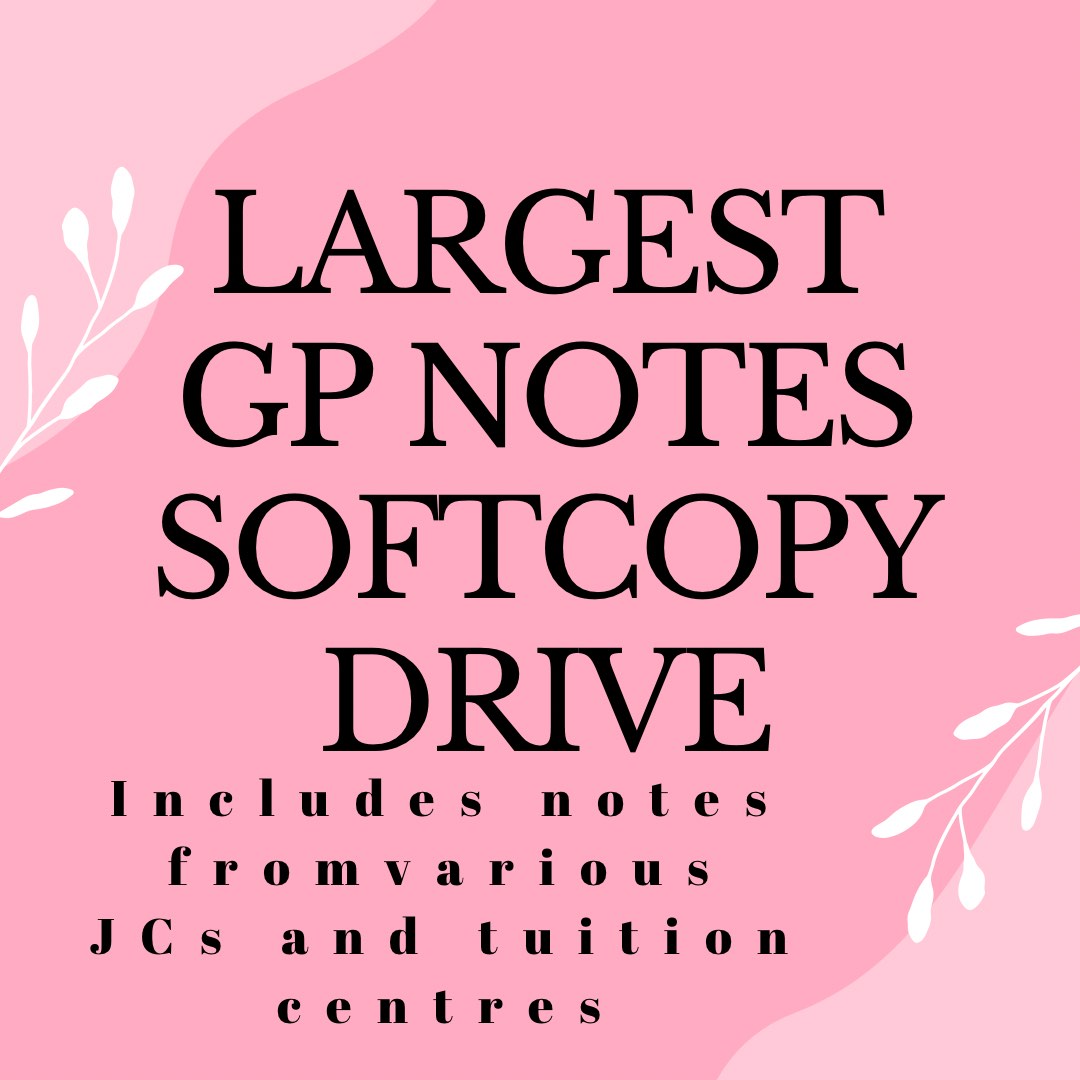 Softcopy ULTIMATE LARGEST GP NOTES COLLECTION DRIVE, Hobbies & Toys ...