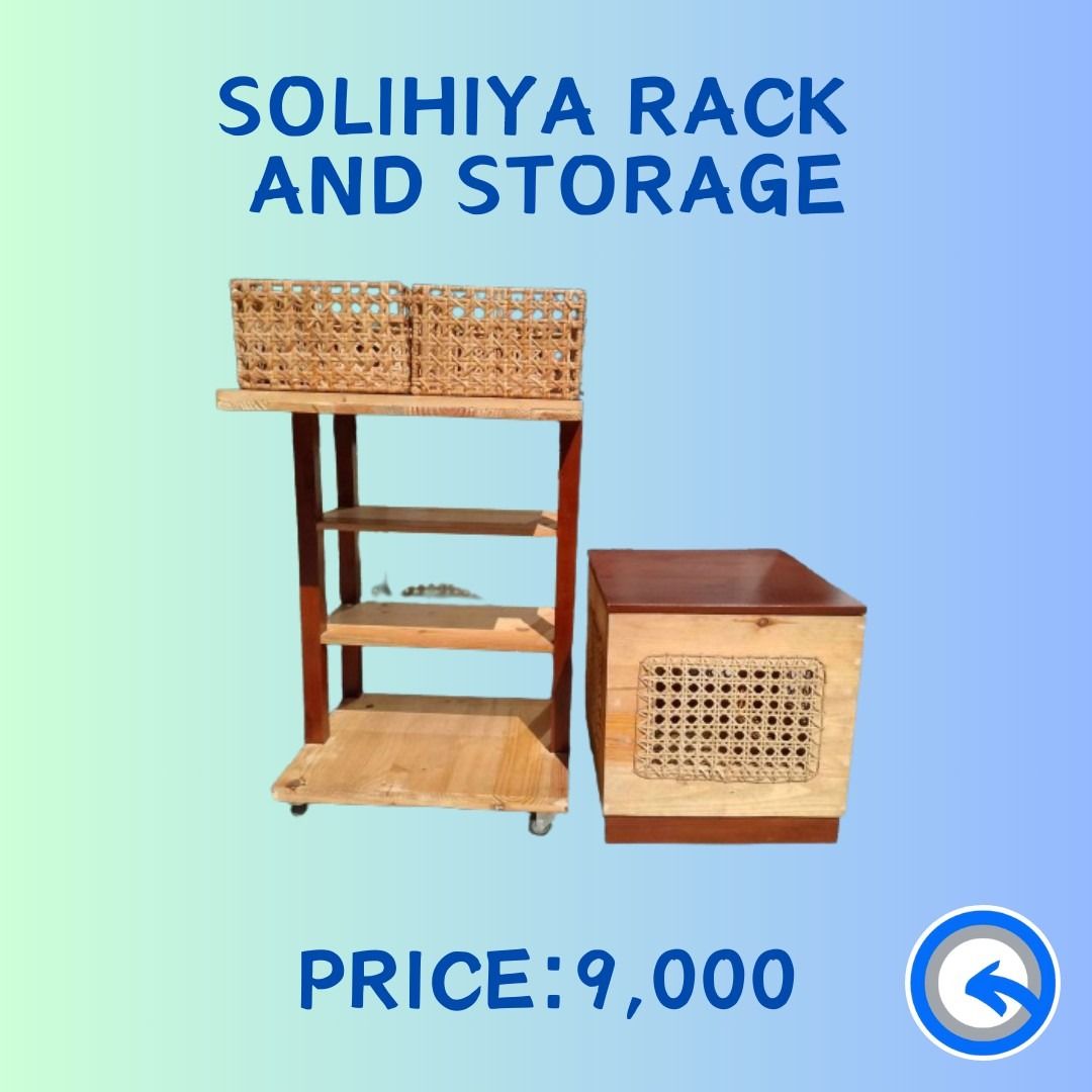 SOLIHIYA RACK AND STORAGE, Furniture & Home Living, Home Decor, Other ...