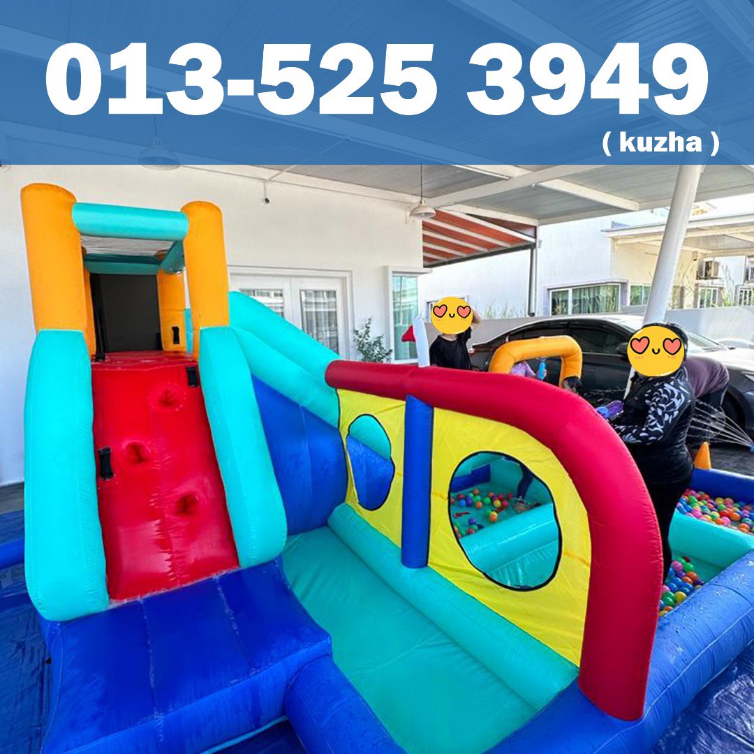 Swimming Pool Slide with Playground, Sewa Pool Besar, Doctor Dolphin ...
