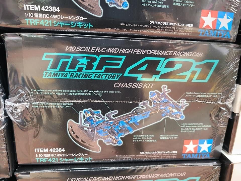 Tamiya 2024 最新 42384 TRF 421 限量版, 興趣及遊戲, 玩具 & 遊戲類 - Carousell